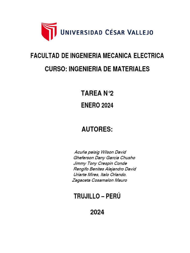 Materiales en ing | PDF