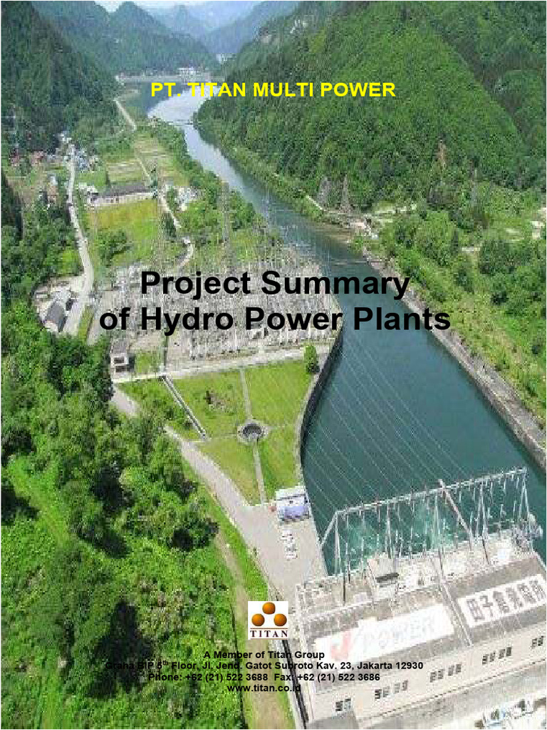 Hydro Power Plant Project Summary | PDF