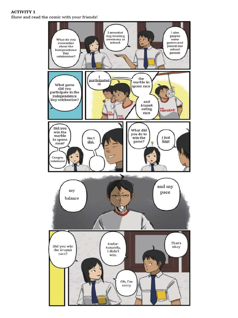 LKPD Unit 1 | PDF | Games & Activities