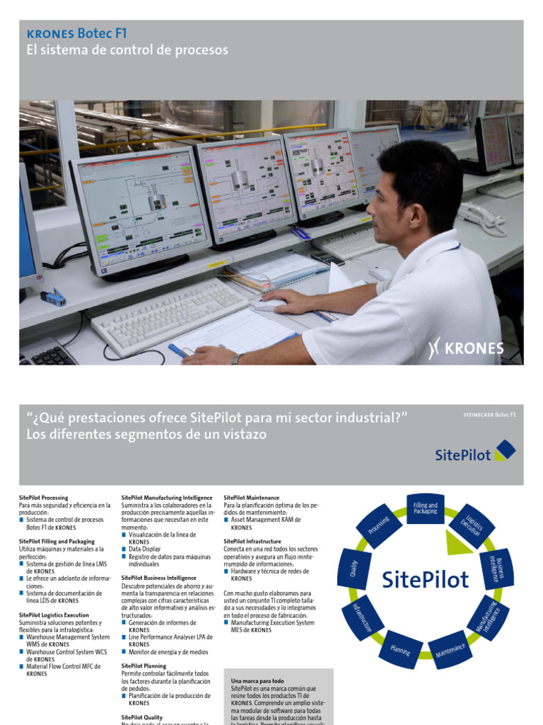 Silo - Tips - Krones Botec f1 El Sistema de Control de Procesos | PDF