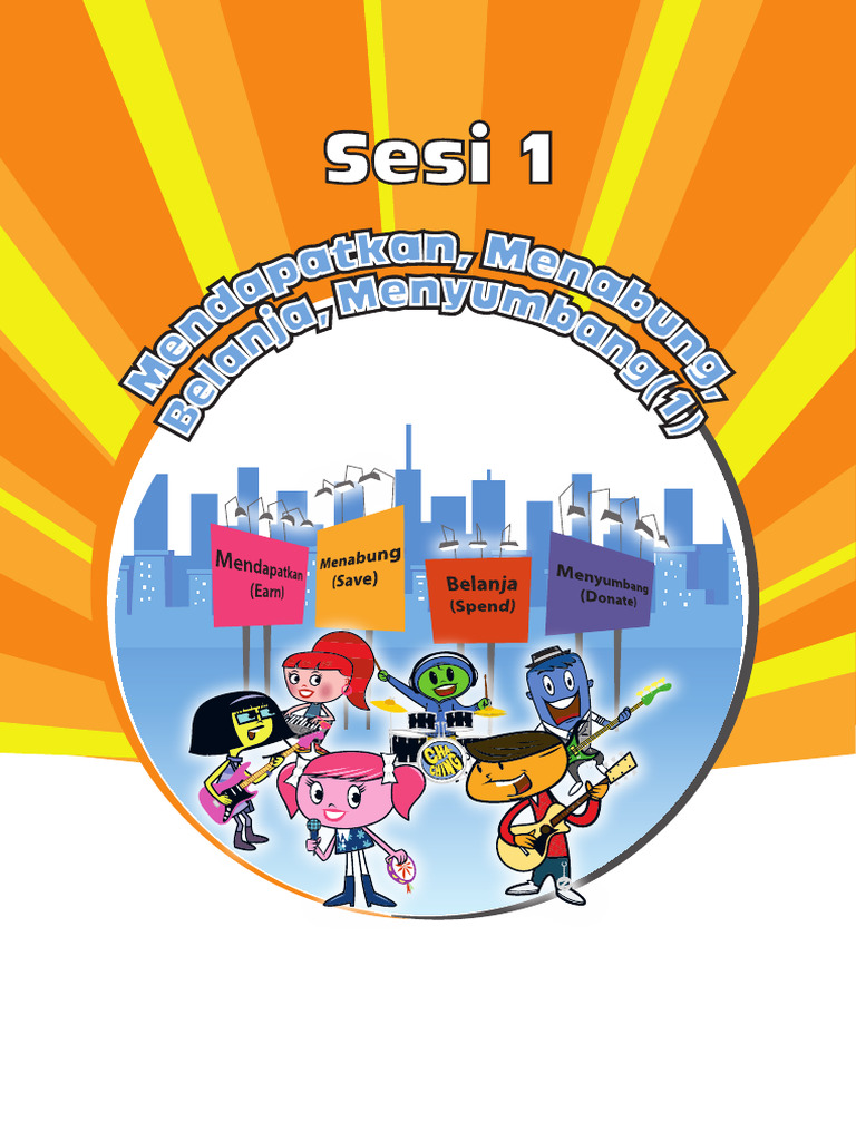 Konsep Uang: Earn, Save, Spend, Donate | PDF