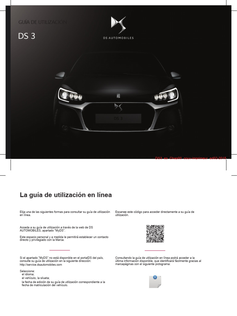 Manual Ds3 Pdf Vehículos Tecnología De Vehículos
