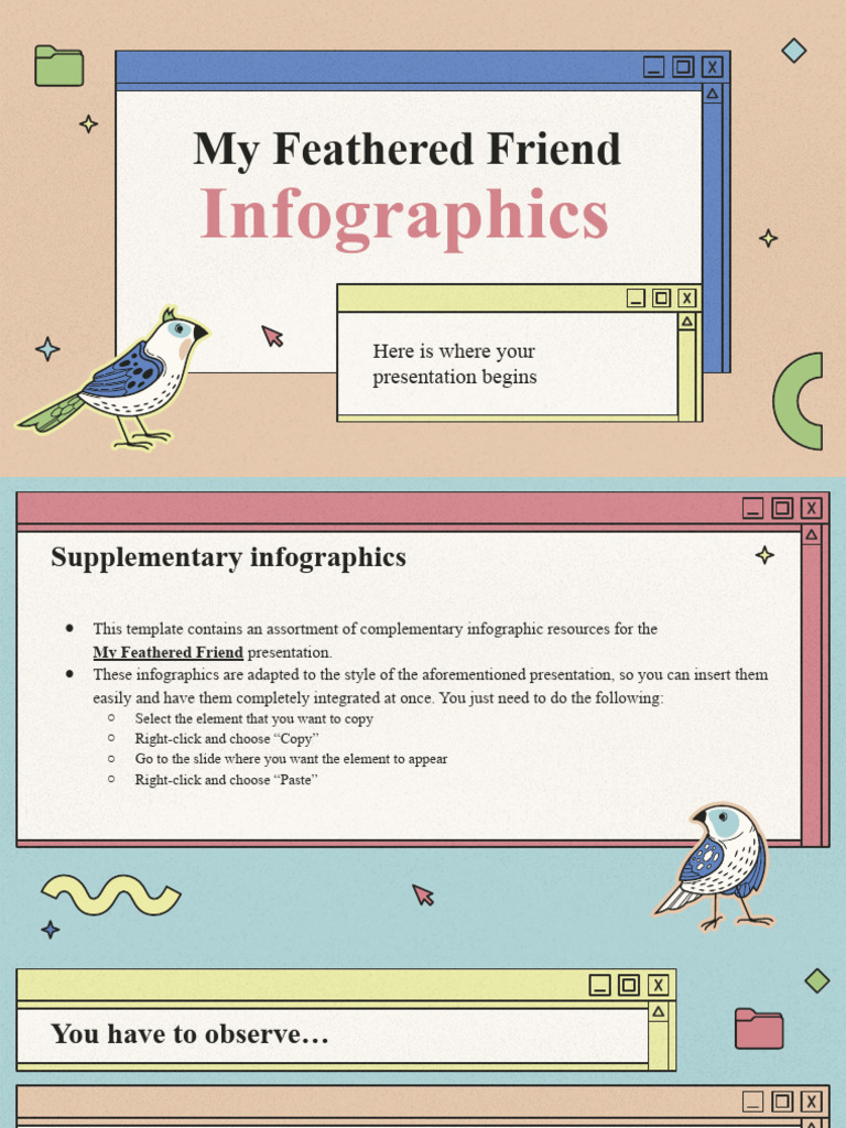 My Feathered Friend Infographics by Slidesgo | PDF | Planets | Planets ...
