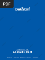 Aluprof Door & Window Hardware Catalogue | PDF | Door | Stainless Steel