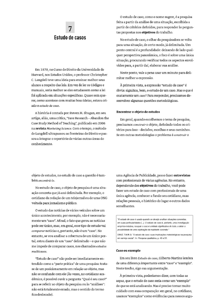 Estudo de Caso | PDF