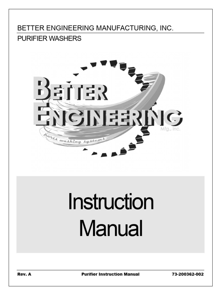 Instruction Manual Pdf Washing Machine Rust 