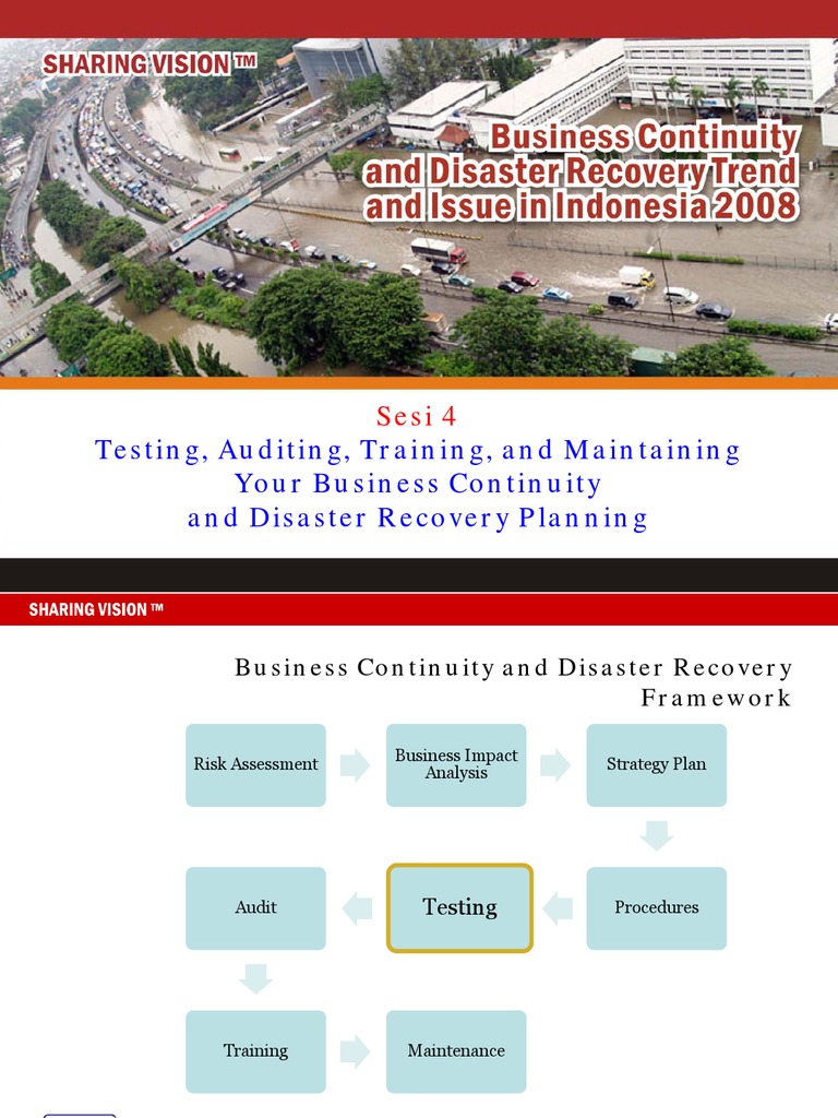 Test Auditing Training BCP DRP Sesi4 | PDF