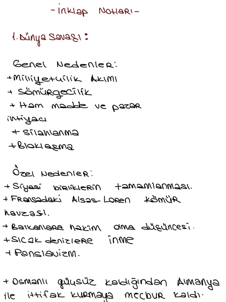 İnkilap 1. Slayt | PDF