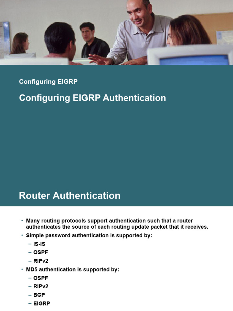 EIGRP | PDF | Router (Computing) | Computer Networking
