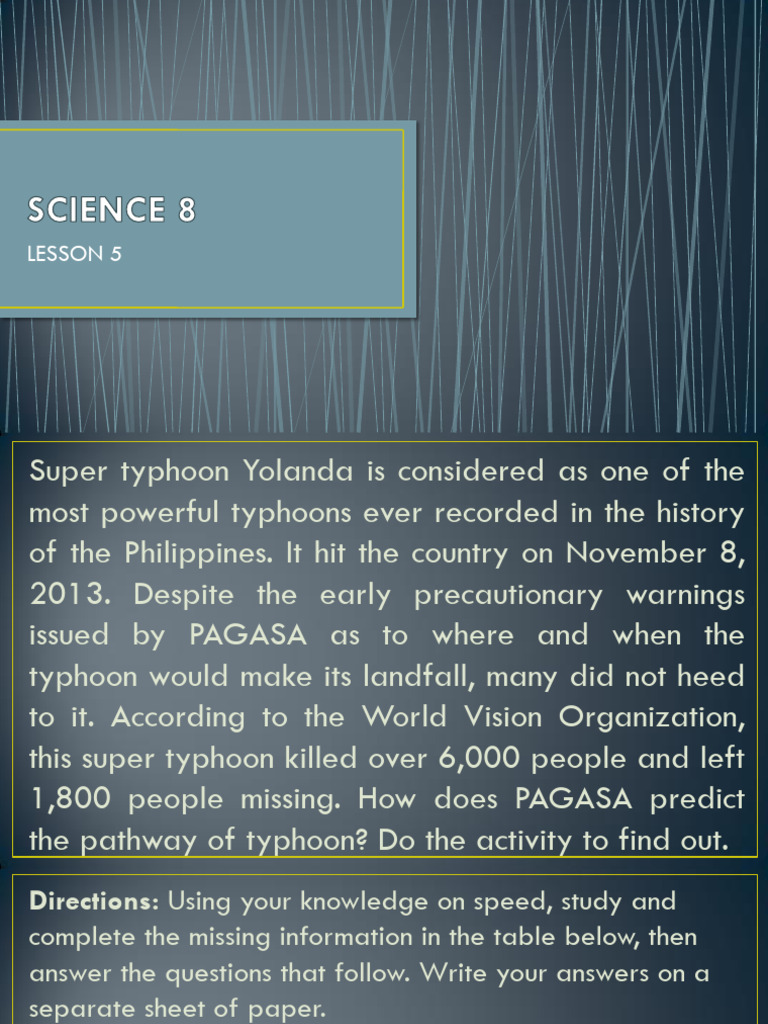 QUARTER 2 LESSON 5 Pathway of Typhoon | PDF | Tropical Cyclones | Eye (Cyclone)