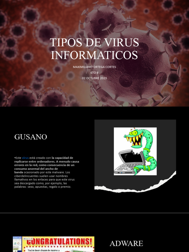 Tipos de Virus Informaticos | PDF