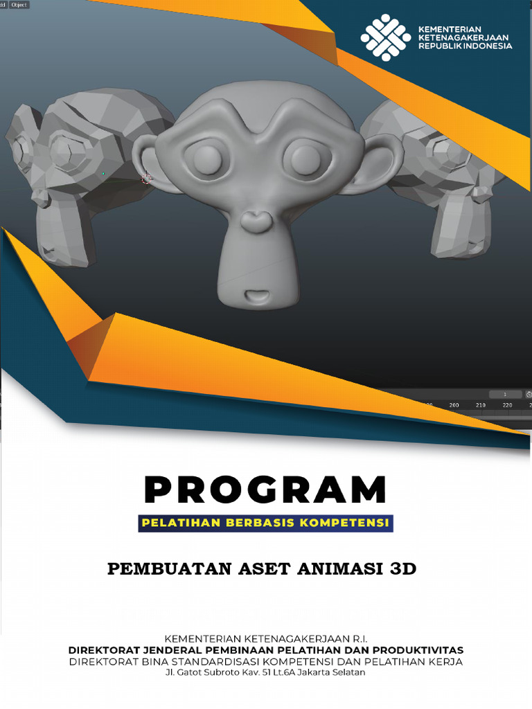 Pembuatan Aset Animasi 3D | PDF | Seni | Komputer