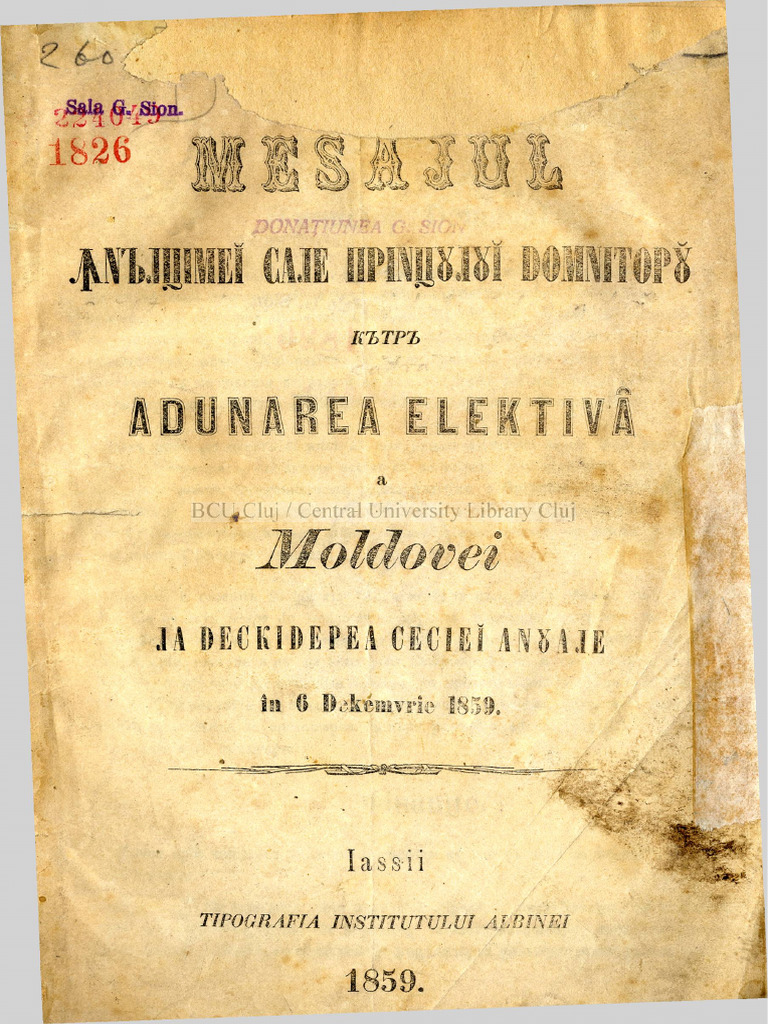 Bcucluj Fcs Raresion1826 1859 | PDF