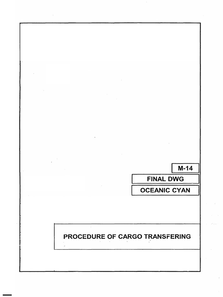 CARGO_TRANSFERING | PDF
