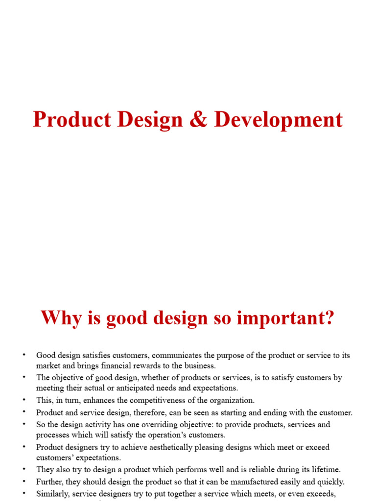 Effective Product Design Strategies | PDF | Marketing | New Product ...