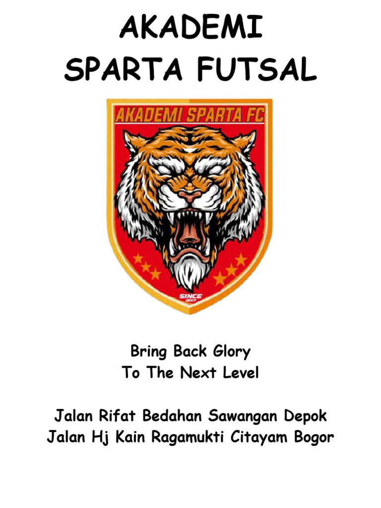 Akademi Sparta Futsal Depok 2023 | PDF