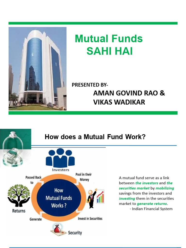 Mutual Funds Pdf Mutual Funds Investment Fund