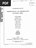 ASTM E230 - 2023 (Incompleta) | PDF | Thermocouple | Engineering Tolerance