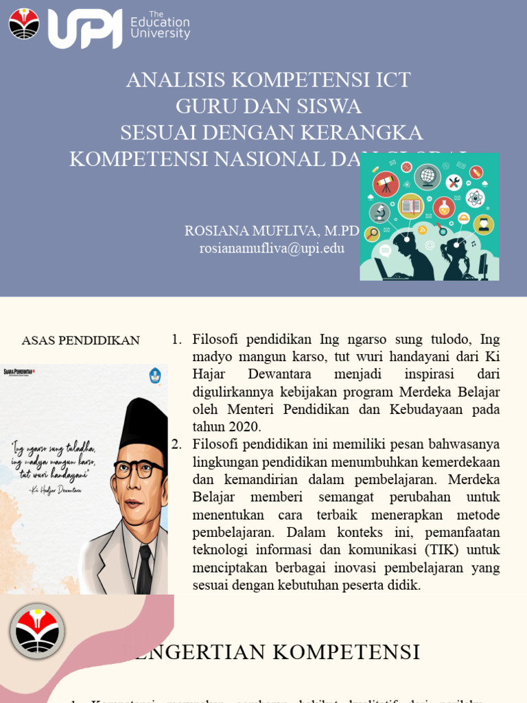 (Semester 3) Kompetensi Guru Literasi ICT Dan Media Pembelajaran DI SD ...