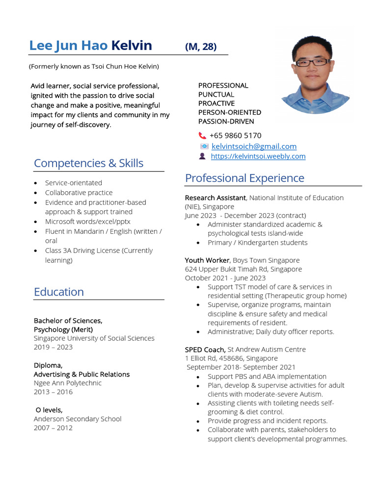 kelvin 2024 resume | PDF