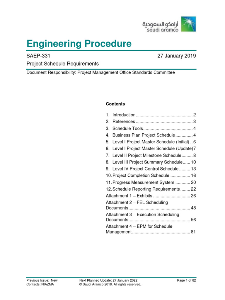Saep 331 | PDF | Project Management | Risk