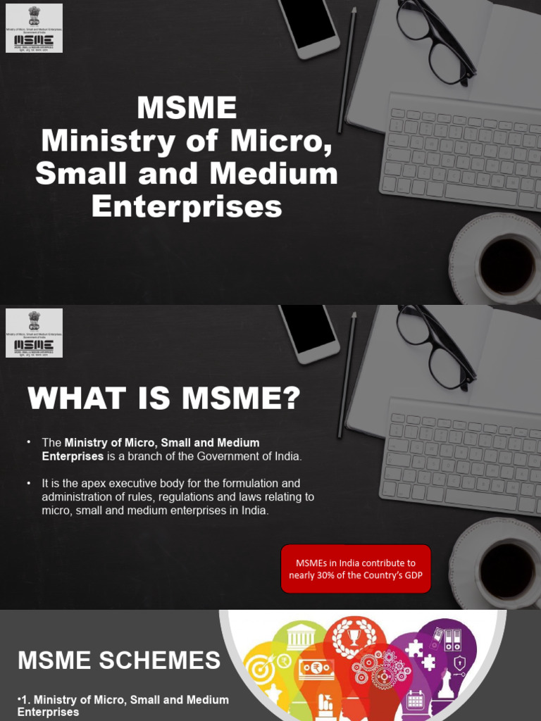 Msme PPT 2020 | PDF