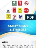 Safety Signs and Symbols | PDF | Safety | Hazards
