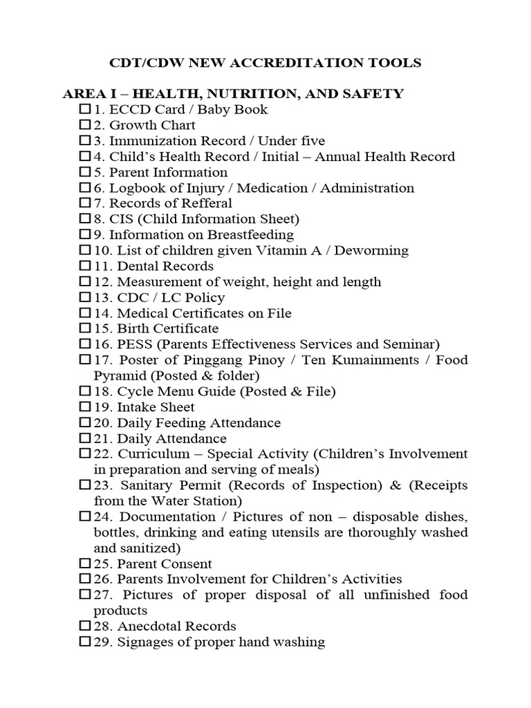 Accreditation For New Tools | PDF