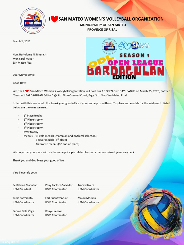 Volleyball ODL | PDF