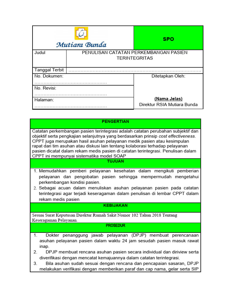 Spo CPPT | PDF