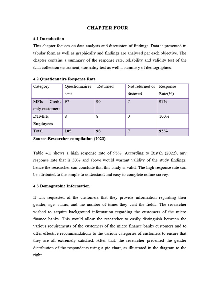 Chapter Four and Five Fi | PDF | Coefficient Of Determination ...