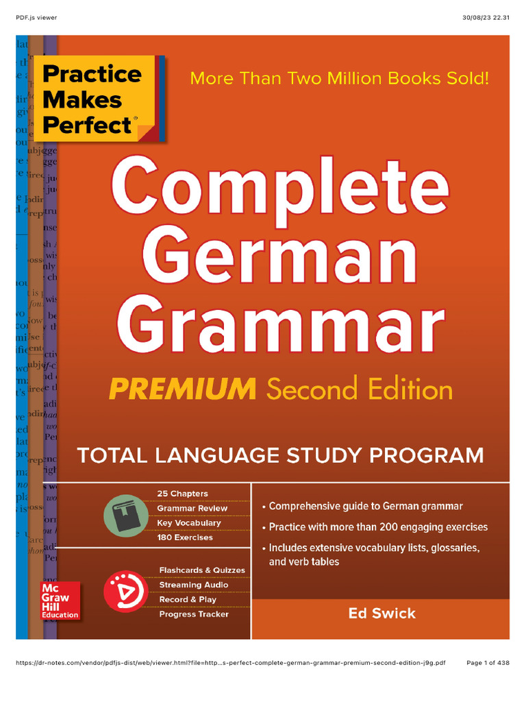 Complete German Grammar | PDF | Computer File Formats