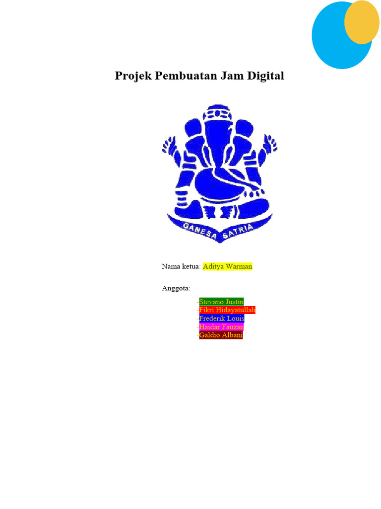 Proposal Jam Digitall | PDF