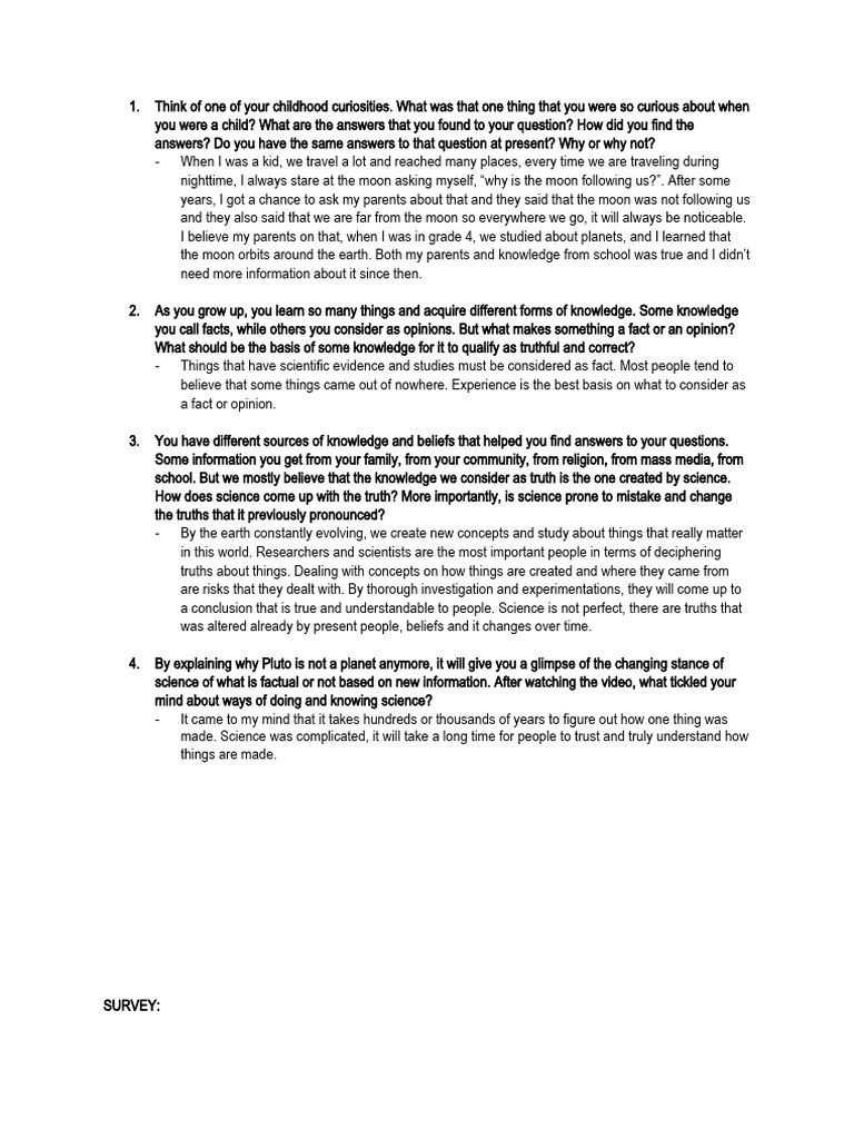 STS Assignment 2 | PDF | Knowledge | Science