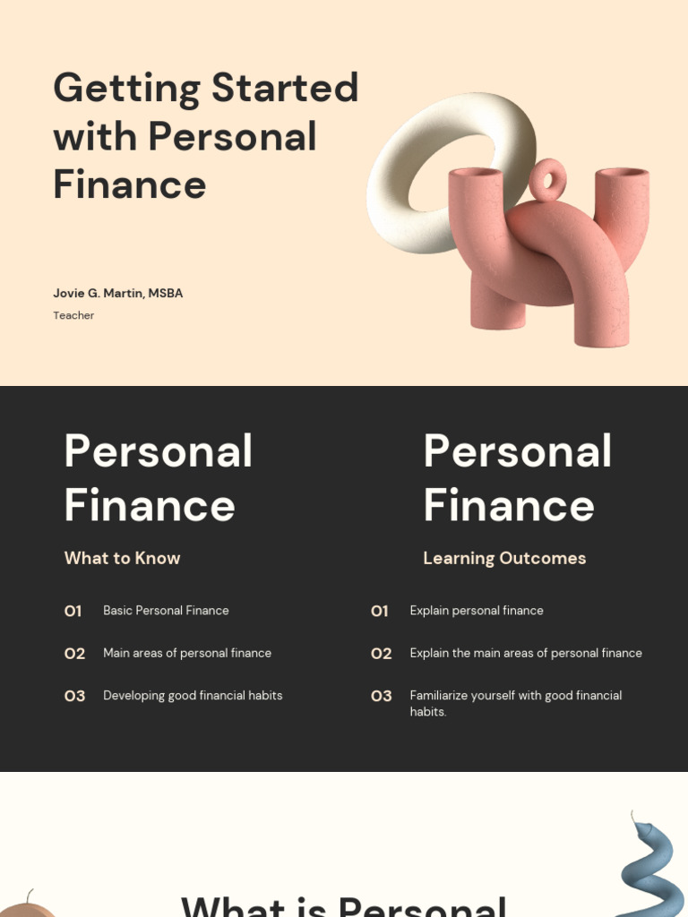 Personal Finance Basics Guide | PDF