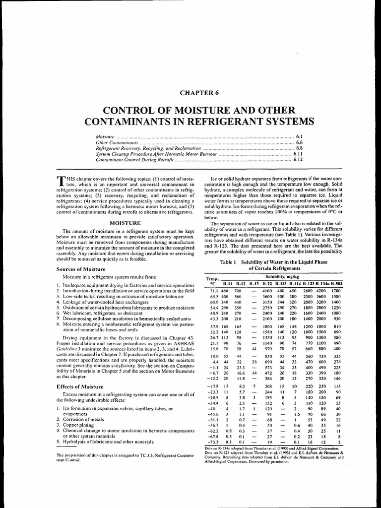 Chapter 6 Control of Moisture and Other | PDF | Thermodynamics ...