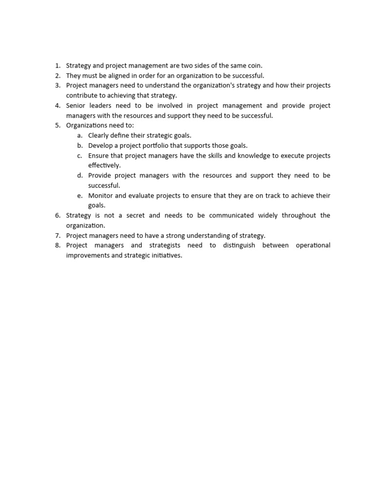 Summary Porter Speech | PDF