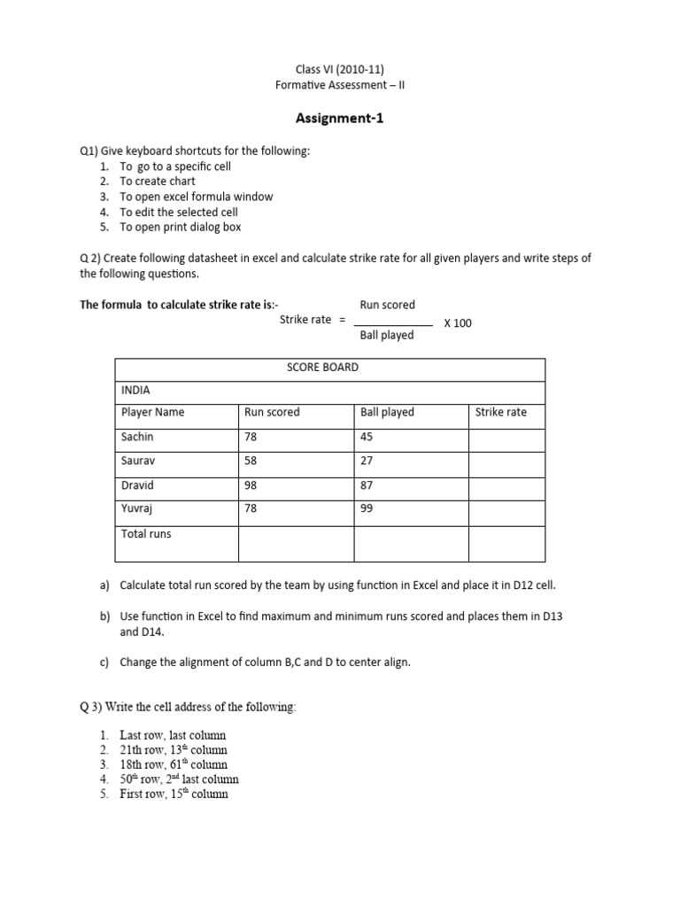 CBSE Class 6 Computer - Revision | PDF | Computing | Mathematics