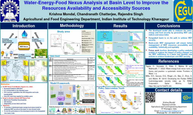 EGU Poster | PDF | Agriculture | Nature