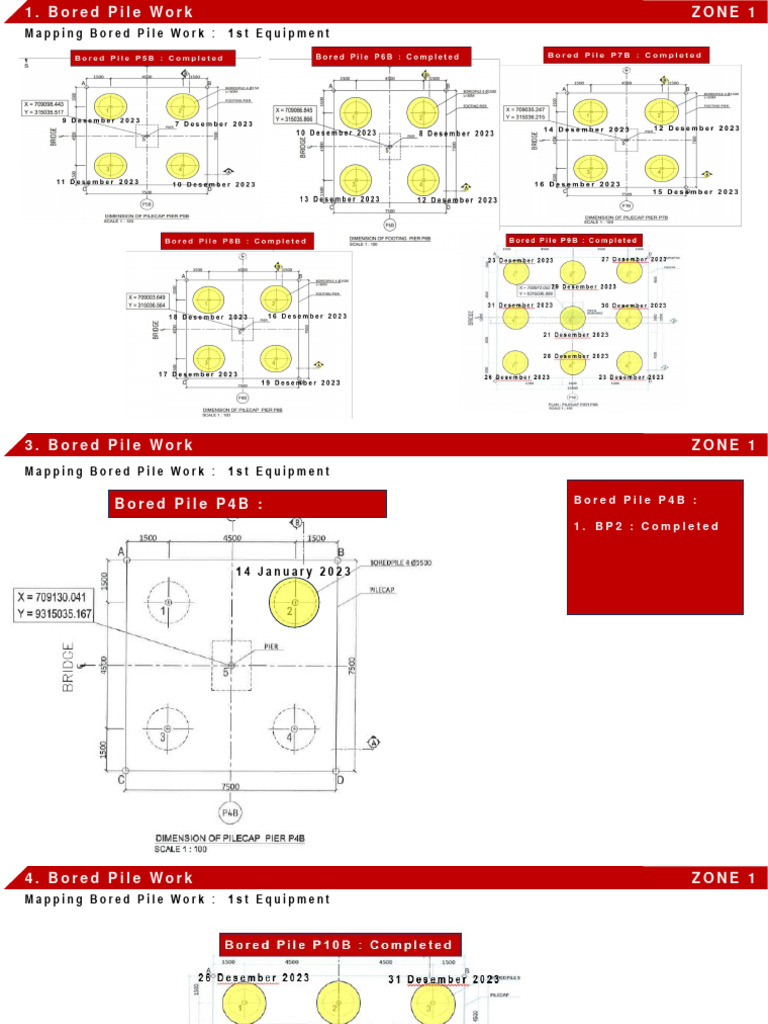 Bored Pile Work | PDF