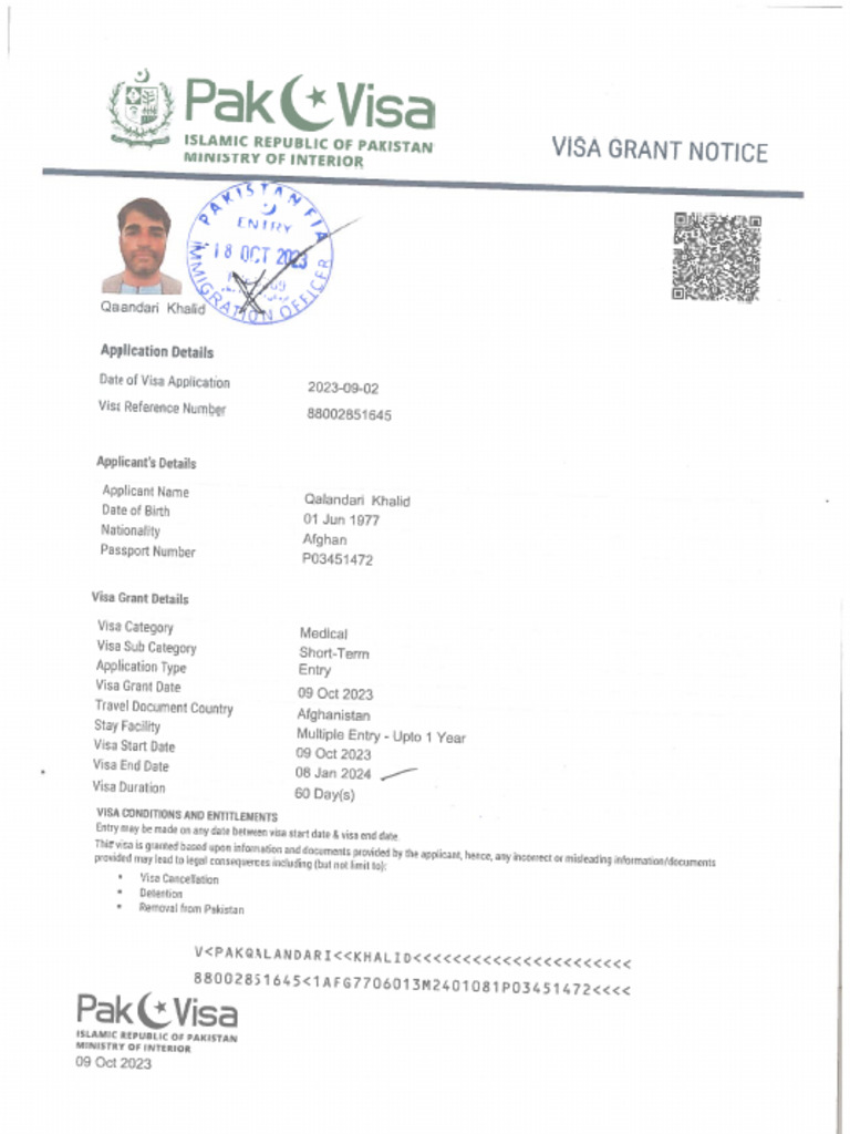 Pak Visa | PDF