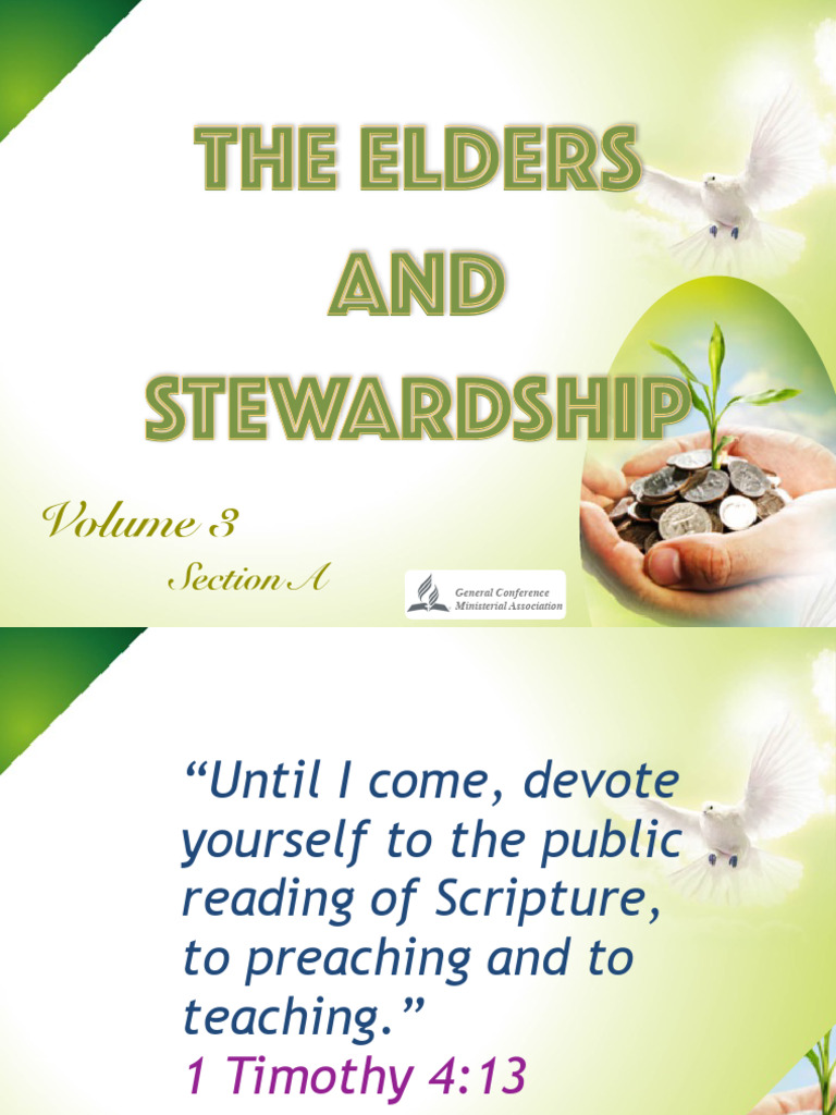 Stewardship of the Elders | PDF | Elder (Christianity) | Tithe