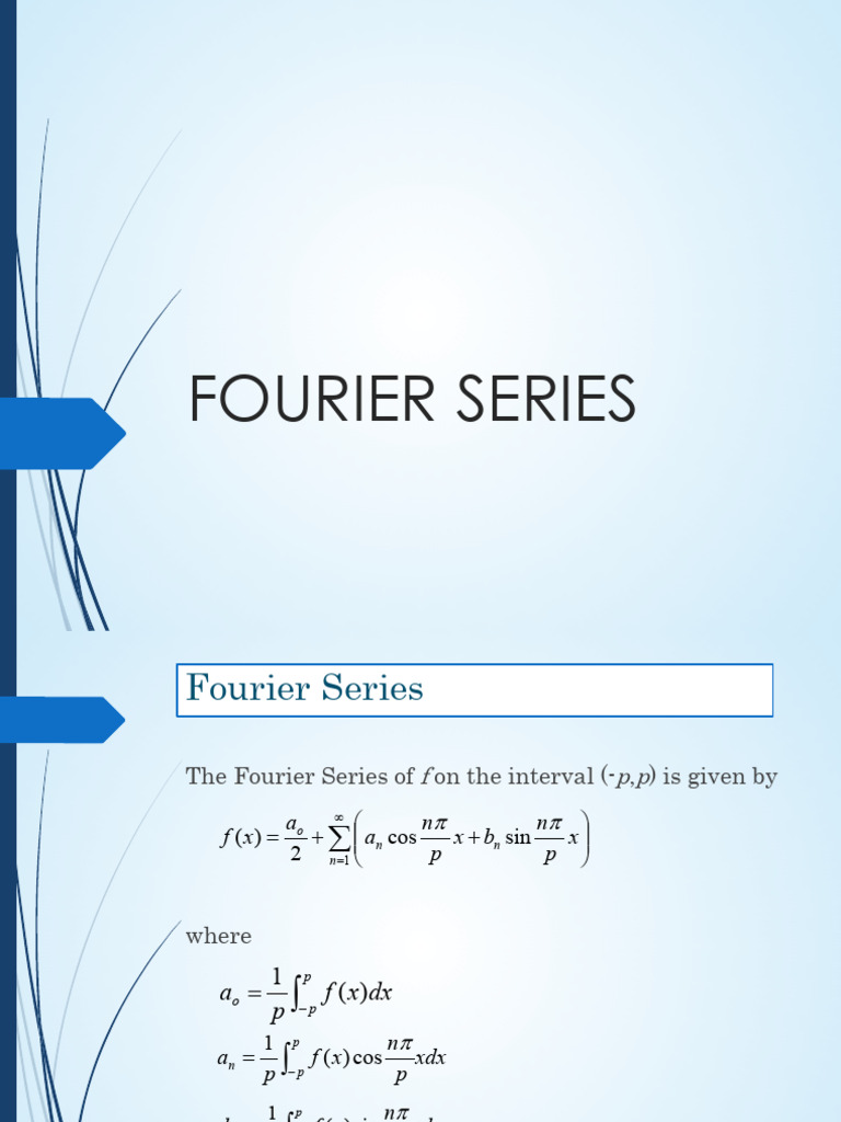 Fourier Series | PDF