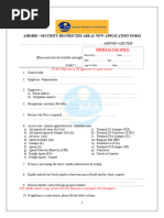 Application Form For Psa Temporary Pass: Instructions To The Applicant ...
