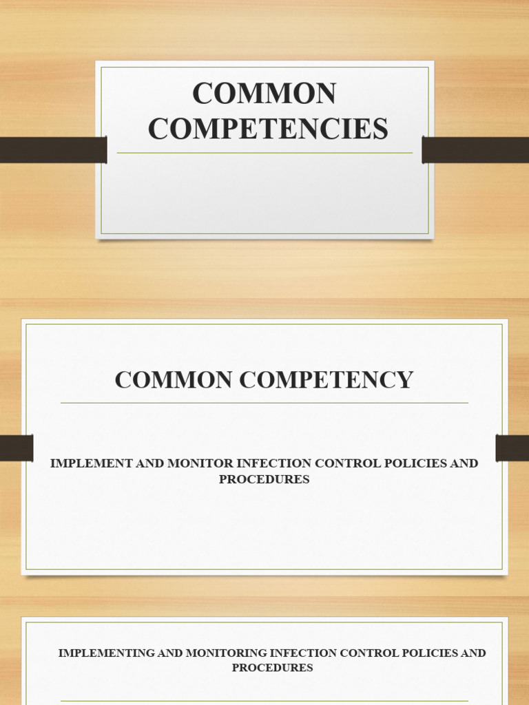 Common Competency Caregiving NC Ii | PDF