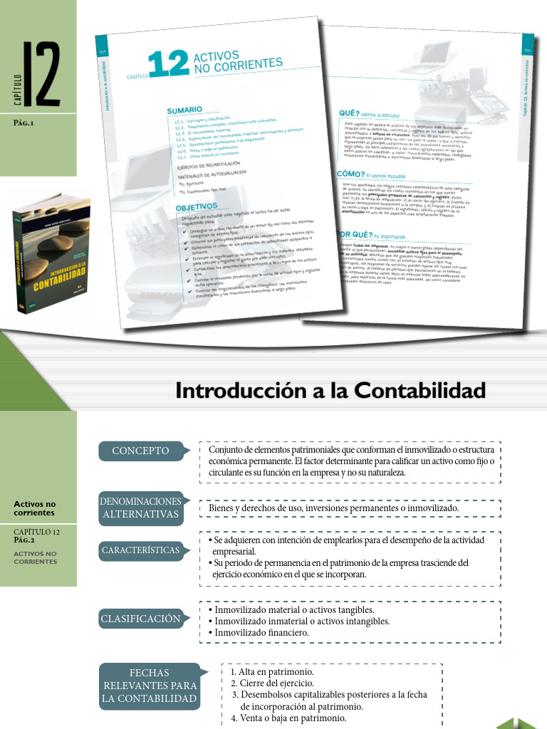 Presentacion CAPITULO 12 | PDF | Contabilidad | Negocios económicos