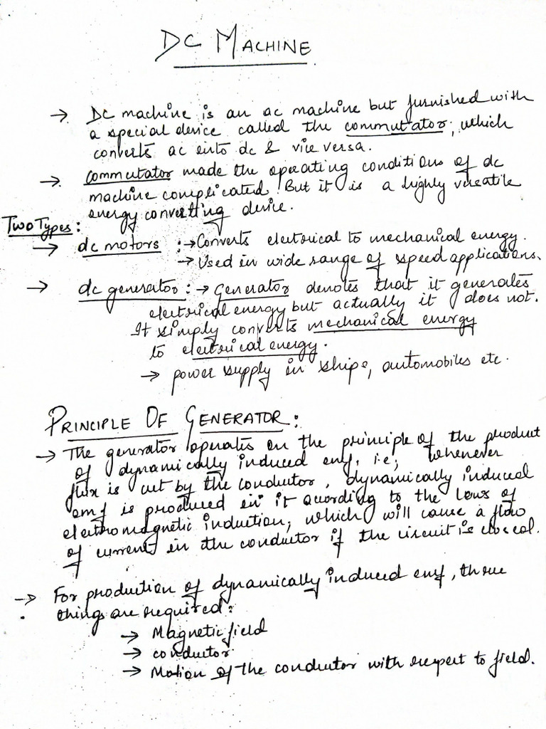 Unit 3 (DC Motor) | PDF