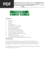 Fire Evacuation Drill Evaluation Checklist | PDF | Hazards | Safety