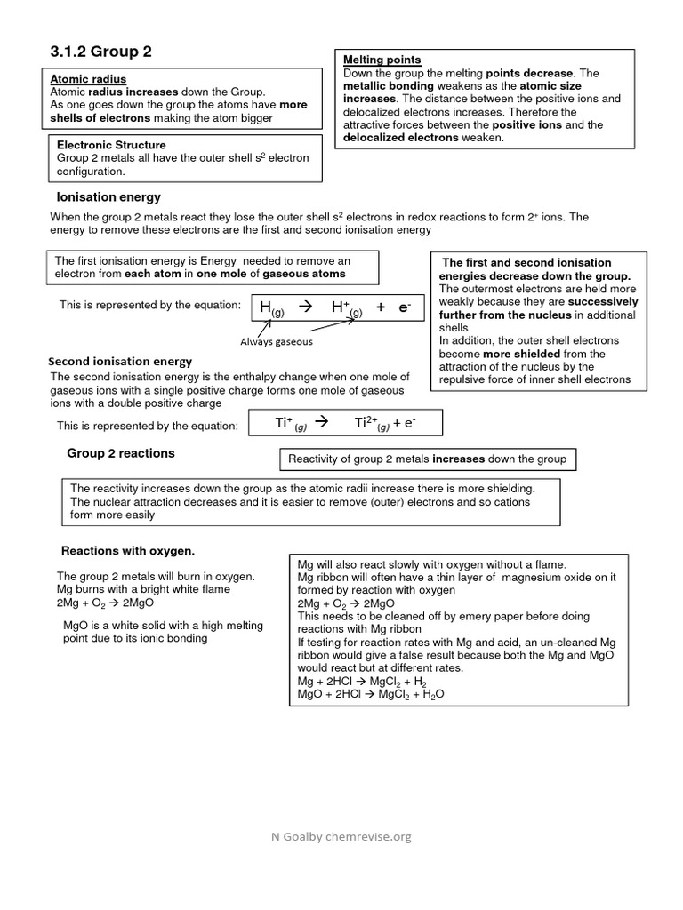 3 1 2 Group 2 | PDF | Hydroxide | Magnesium