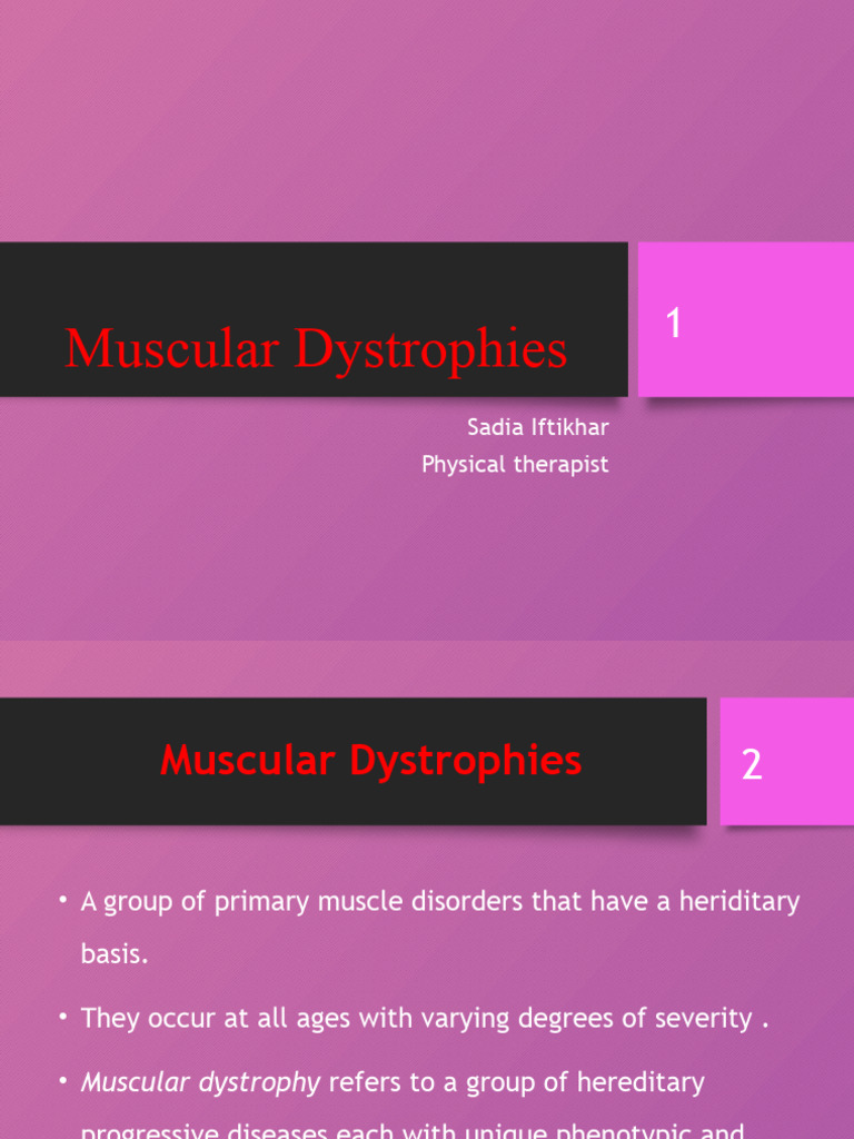 Muscular Dystrophies | PDF | Muscular Dystrophy | Neurological Disorders